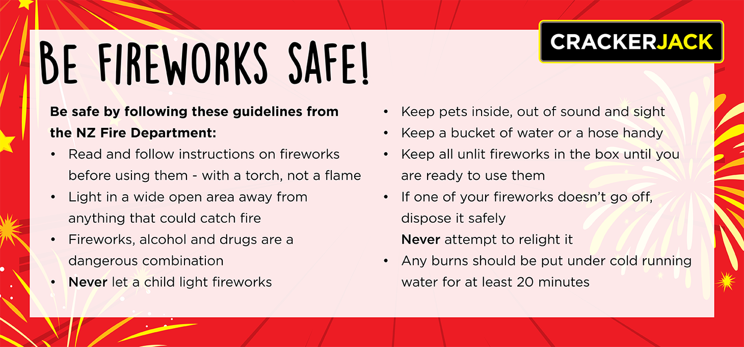Where to Buy Fireworks in NZ | Fireworks for Sale | Crackerjack