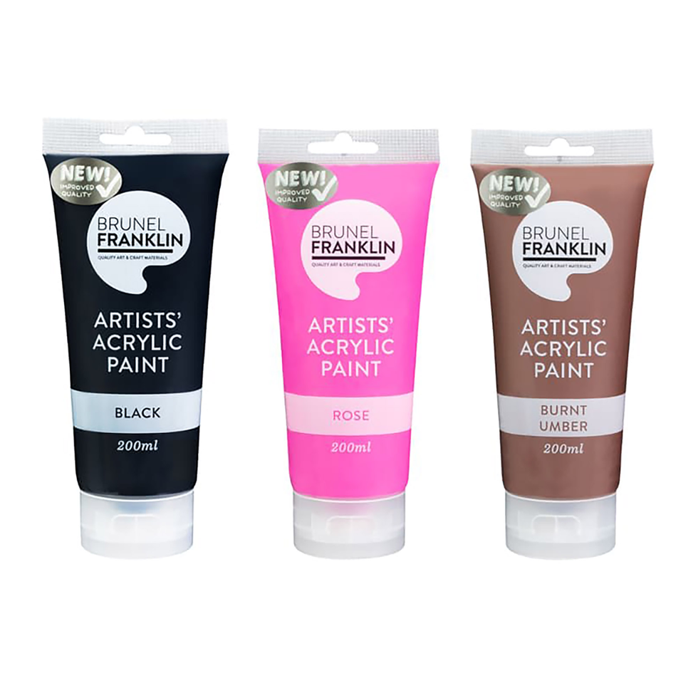 Acrylic Paint 200 Tube | Stationery, Party & Craft