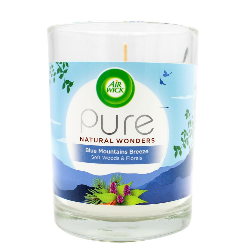 Air Wick Pure Candle Natural Wonders Blue Mountains Breeze | Home