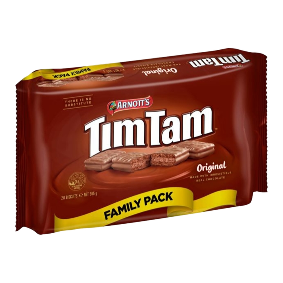 Arnott's Tim Tam Biscuits Original Family Pack 365g | Grocery