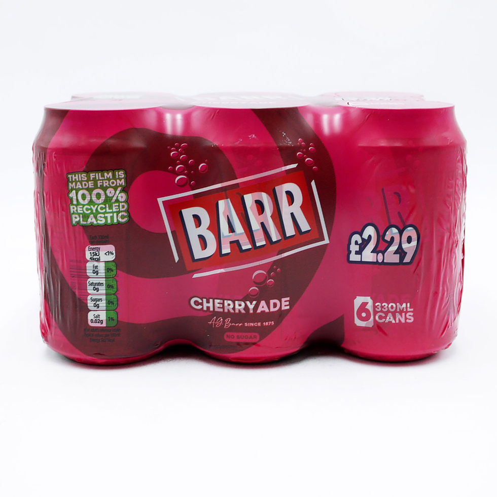 Barr Cherryade Soda Cans 6pk 330ml | Grocery | Crackerjack
