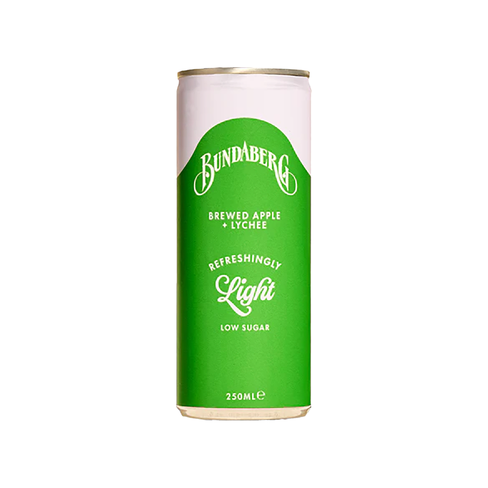 Bundaberg Refreshingly Light Apple & Lychee 250ml | Grocery