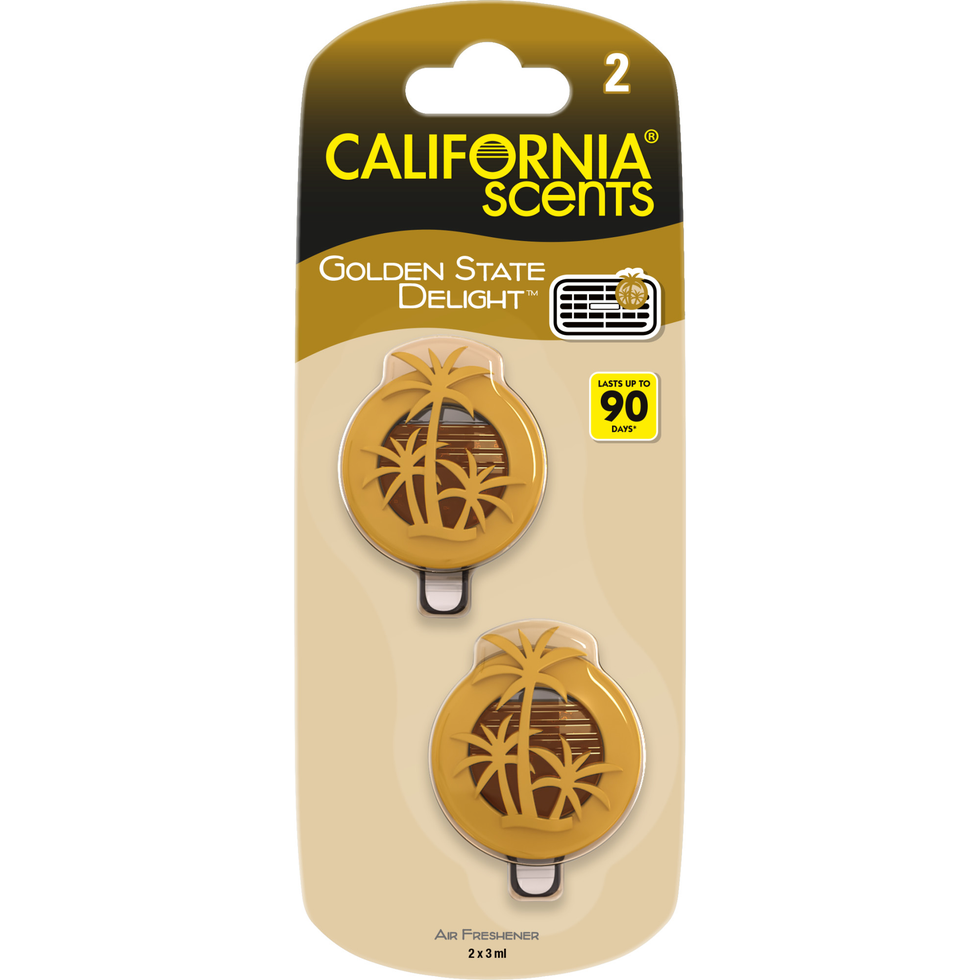 California Scents Air Fresheners Golden Delight 2pk | Household