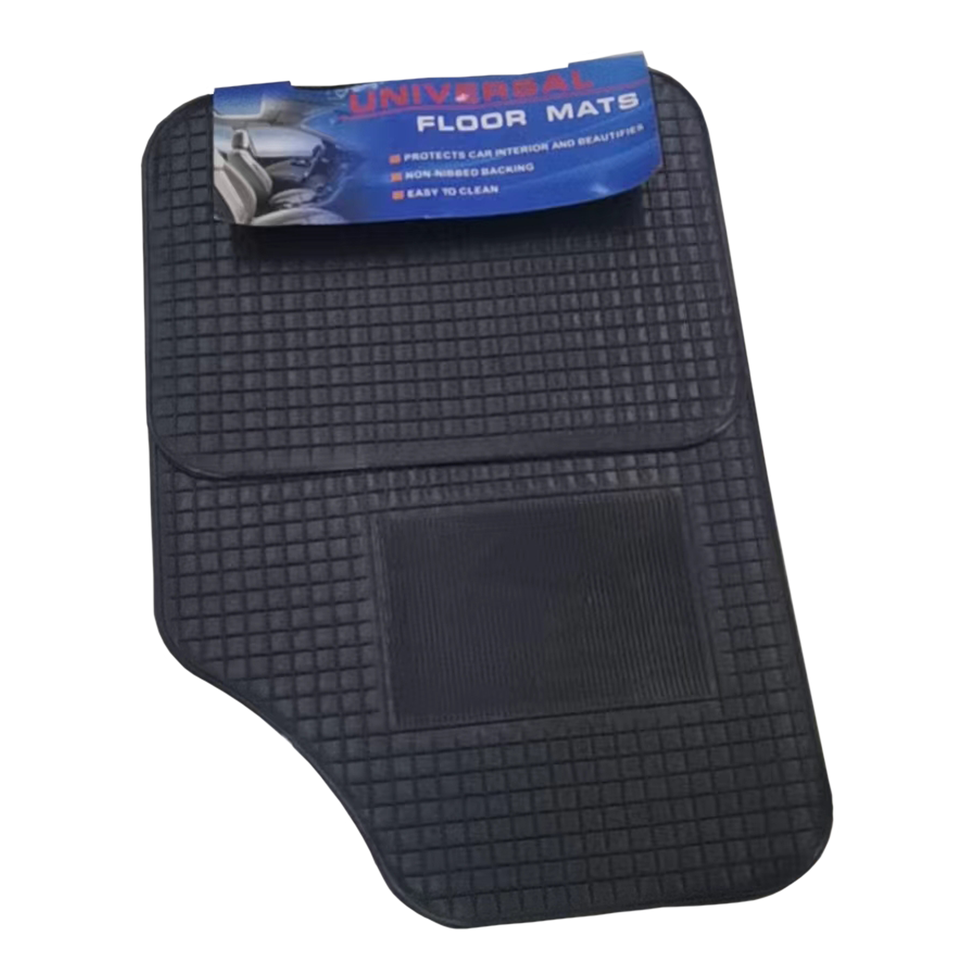 Car Floor Slim Mat Set 4pk | Household | Crackerjack