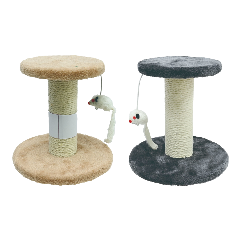 Cat Scratcher With Toy Mouse 20cm | Pet | Crackerjack