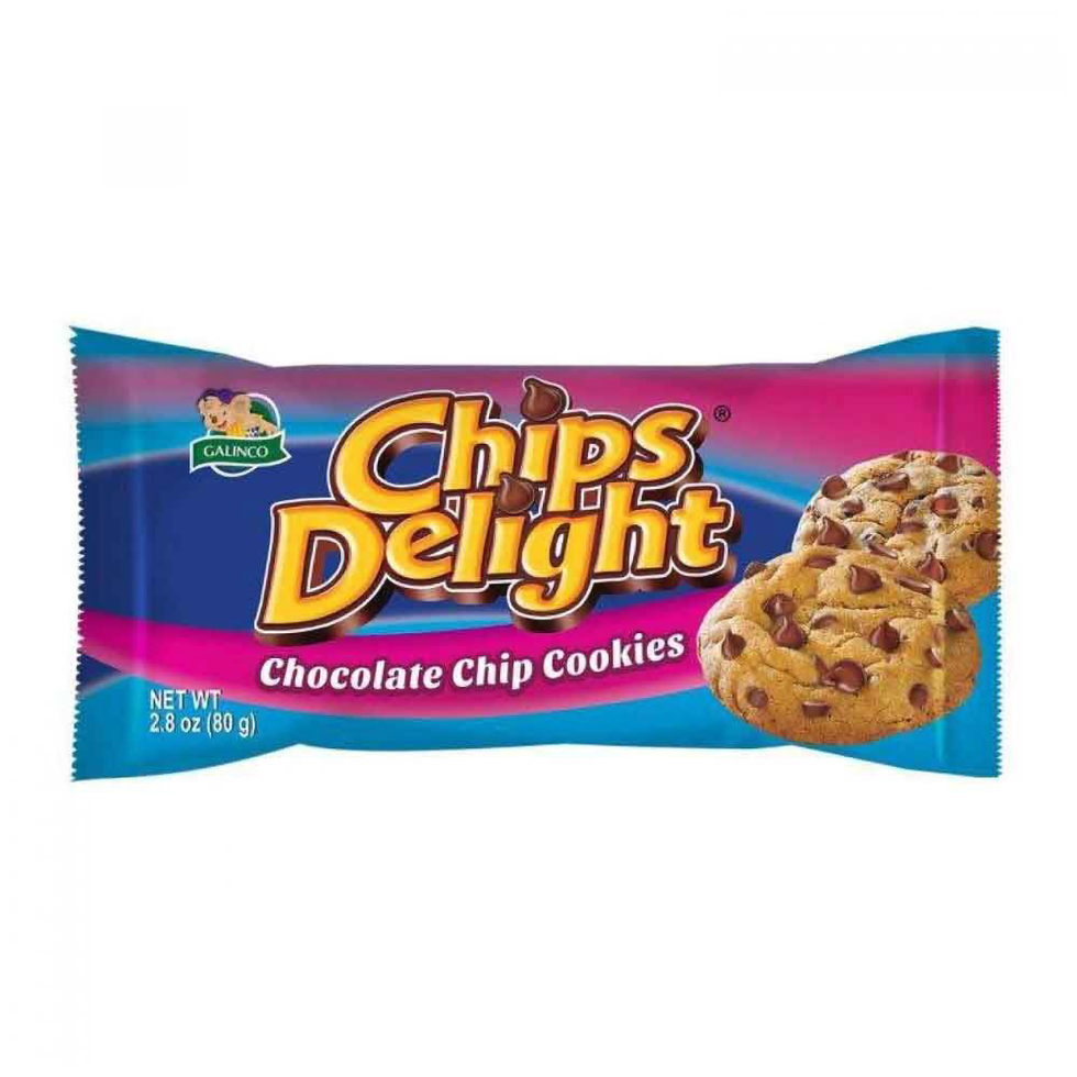 Chips Delight Chocolate Chip Cookies 80g | Grocery