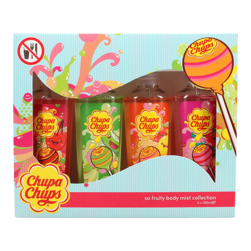 Chupa Chups Body Mist Gift Set 100ml 4pk | Health & Beauty