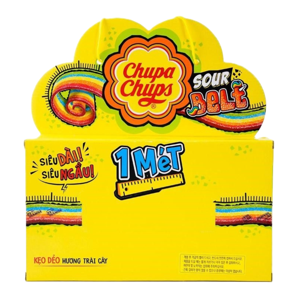 Chupa Chups Jelly Sour Belt 50g | Confectionery | Crackerjack