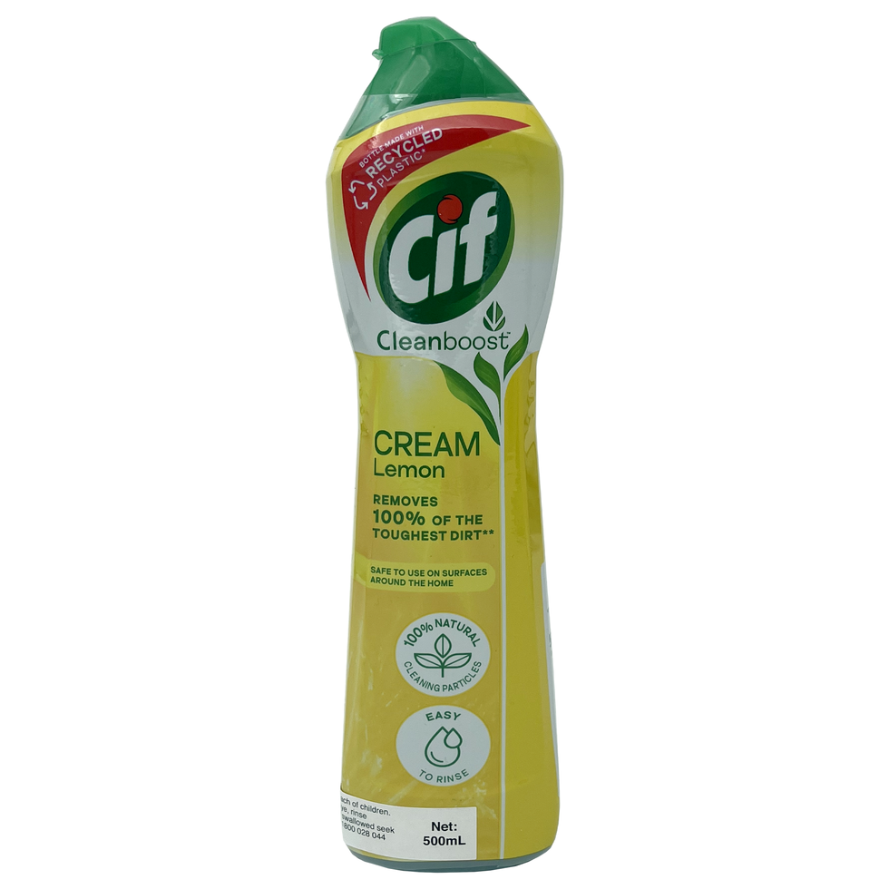Cif Scouring Cream Lemon 500ml | Household | Crackerjack