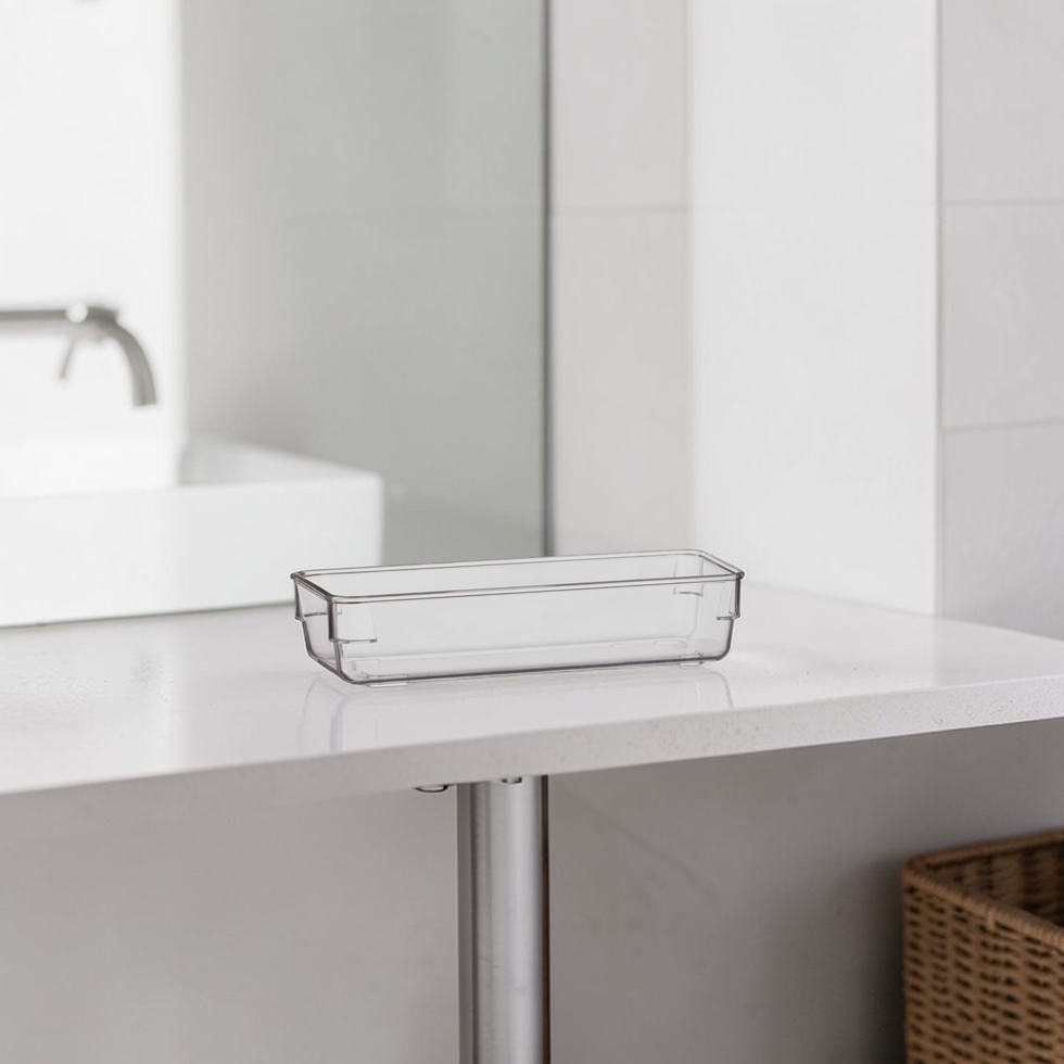 Clear Organizer Tray Long | Furniture | Crackerjack