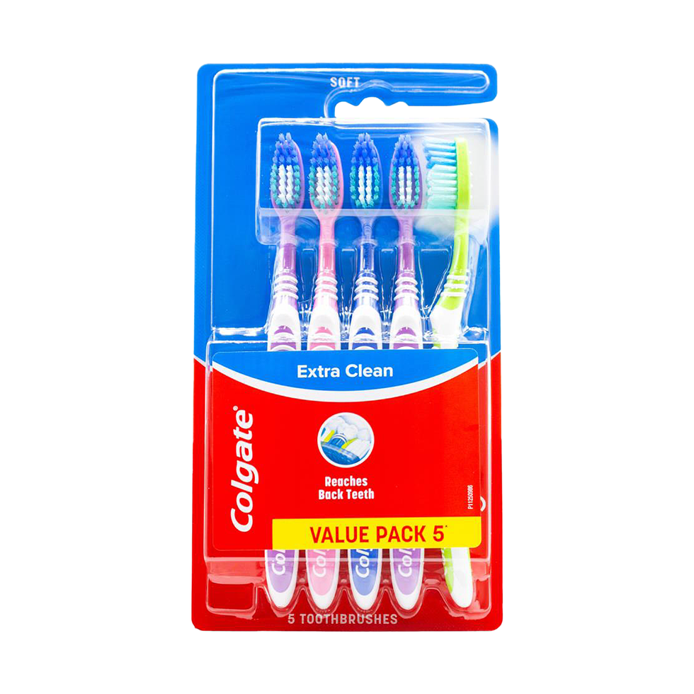 Colgate Toothbrush Extra Clean Soft 5pk | Health & Beauty