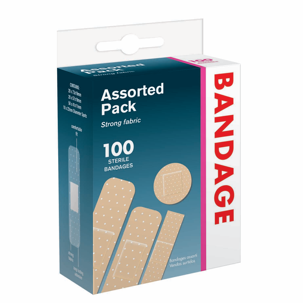 Comfortable Bandages 100pk | Health & Beauty | Crackerjack
