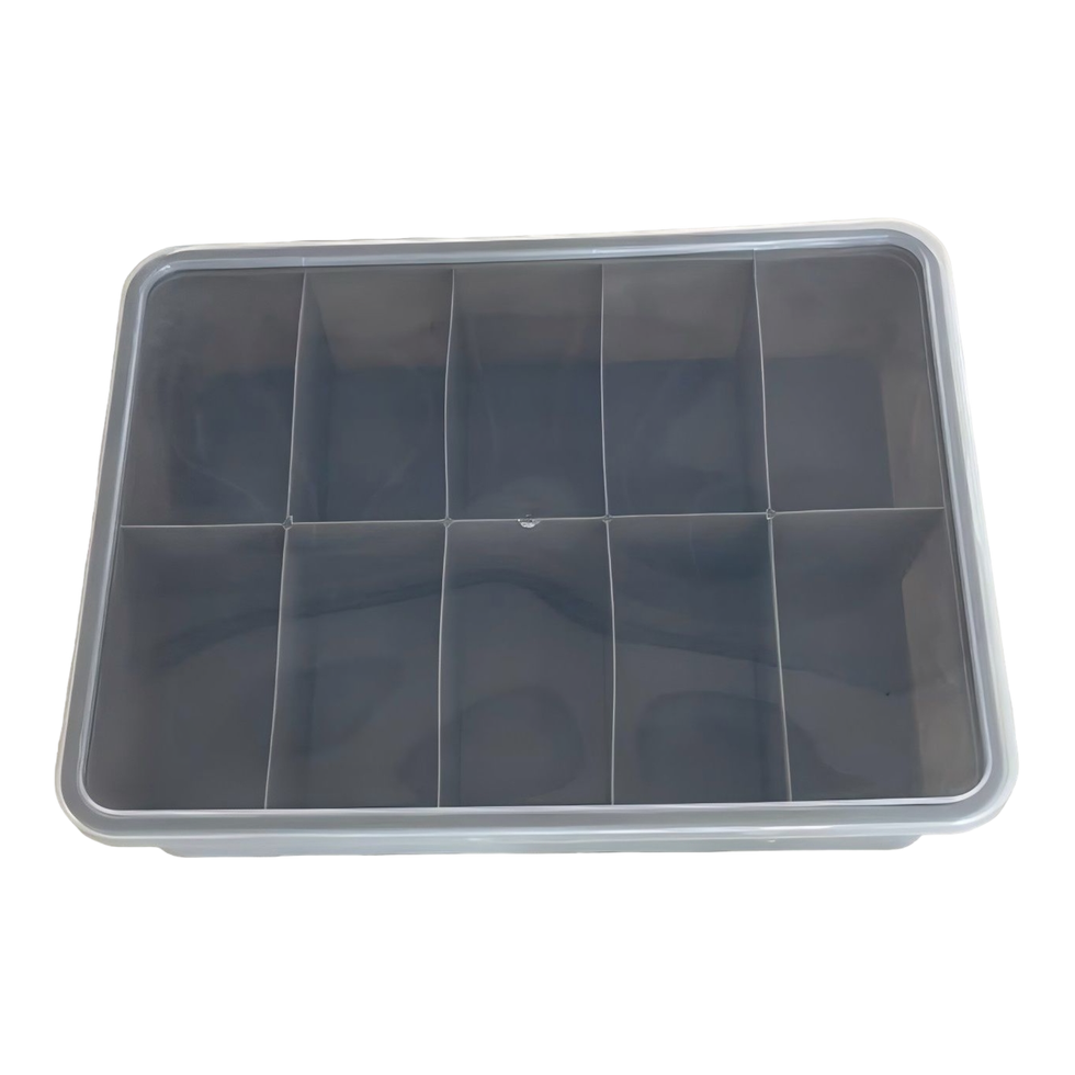 Compartment Plastic Box 3.9L Assorted | Home | Crackerjack