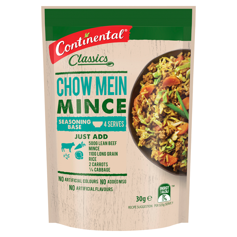 Continental Chow Mein Mince Seasoning Base 30g | Grocery