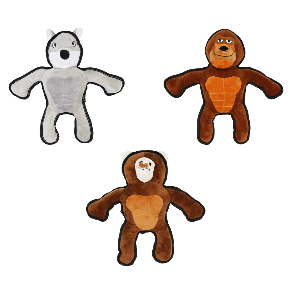 Dog Toy Tuff Animals Assorted | Pet | Crackerjack