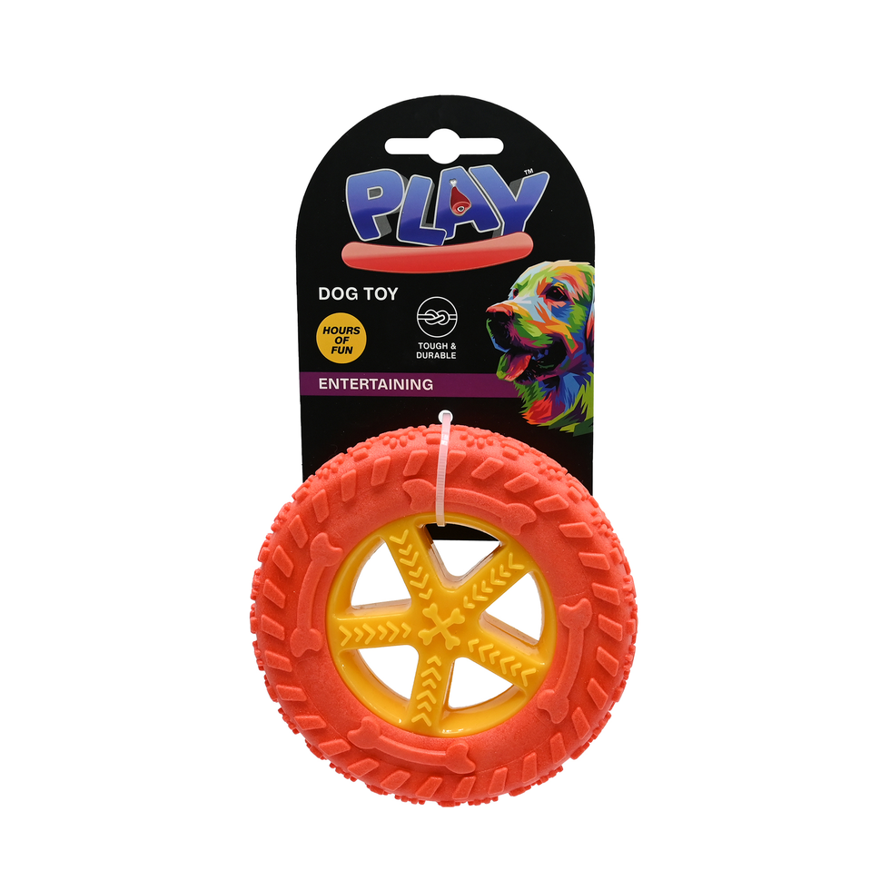 Dog Toy Tyre 2 Asst | Pet | Crackerjack