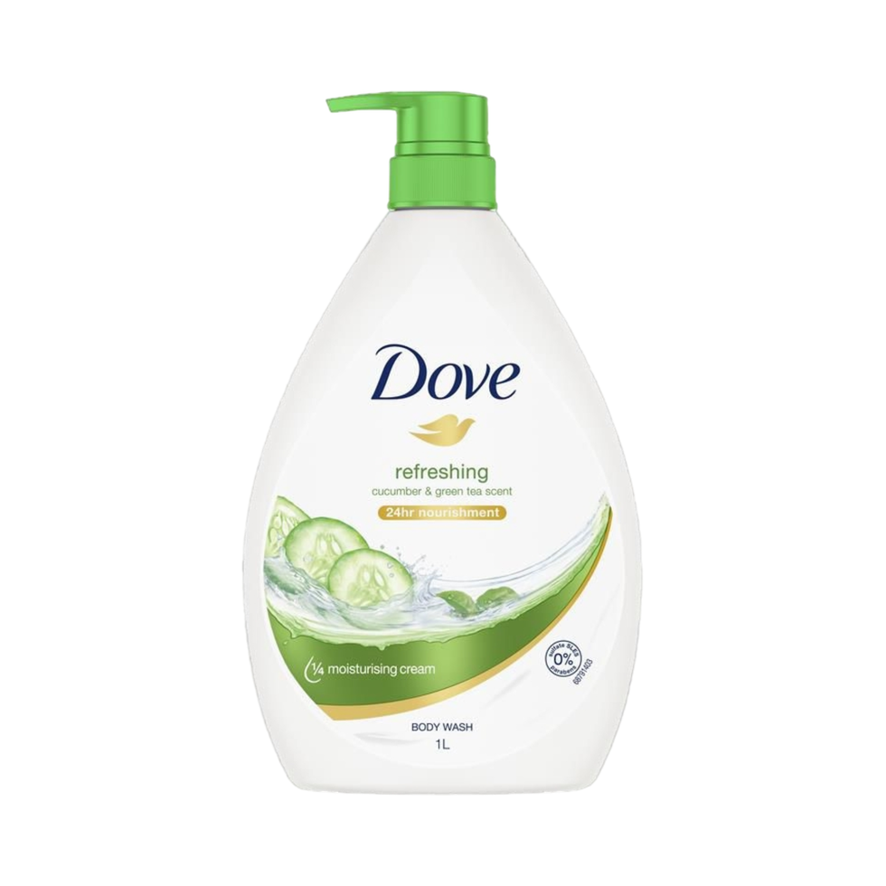 Dove Body Wash Fresh Touch Cucumber & Green Tea 1L | Health & Beauty