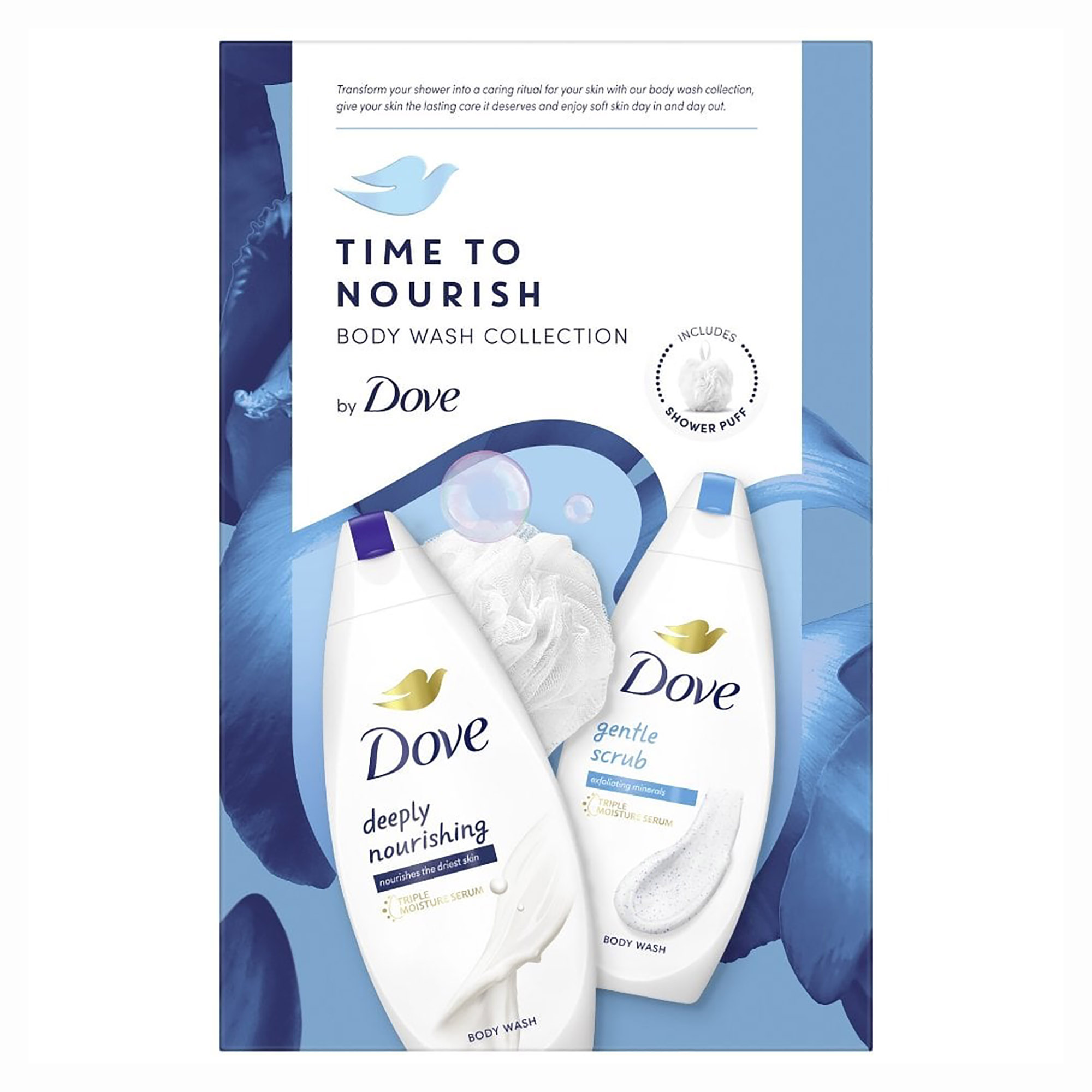 Dove Gift Set Time To Nourish 3pc Health Beauty