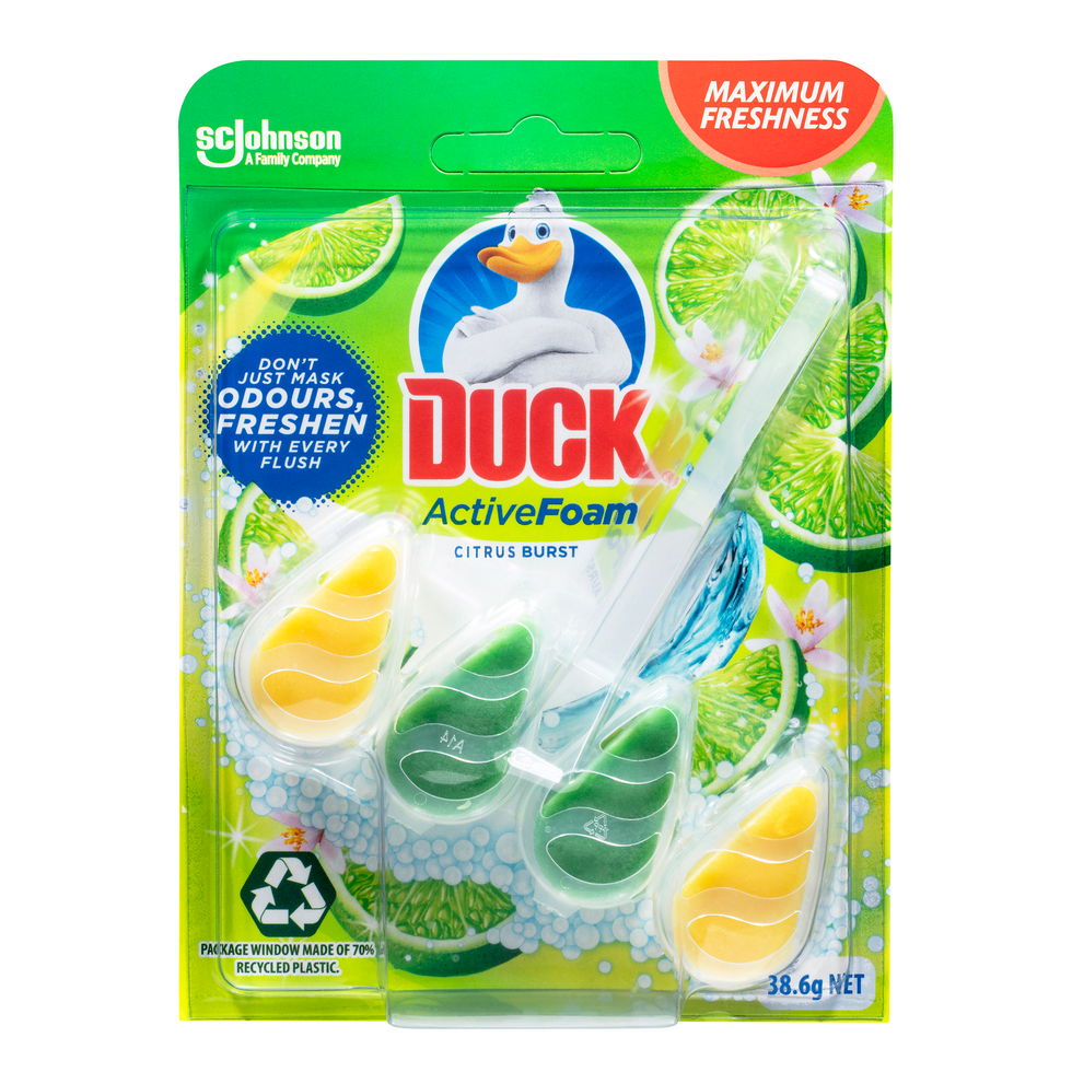 Duck Active Foam Citrus Burst 38.6g | Household | Crackerjack