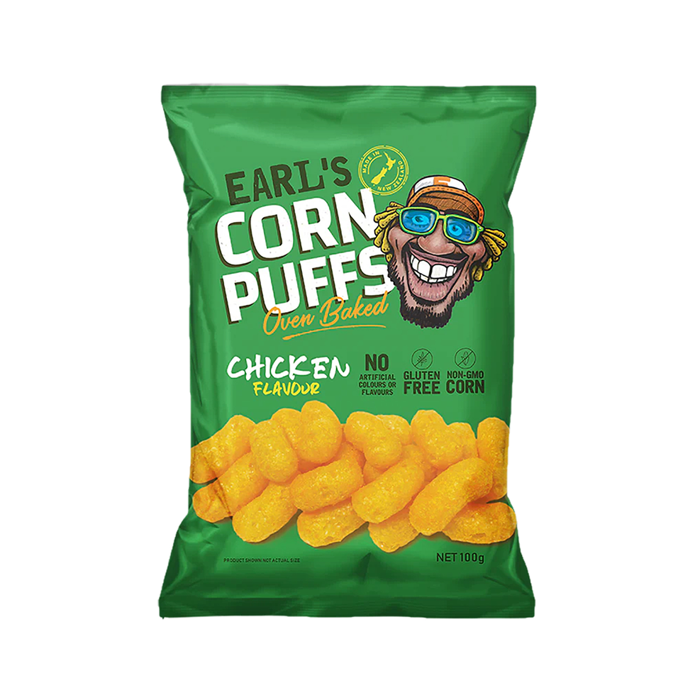 Earl's Corn Puffs Chicken Flavour 100g | Grocery | Crackerjack