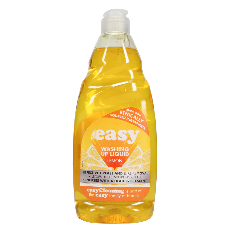 Easy Washing Up Liquid Lemon 500ml | Household | Crackerjack
