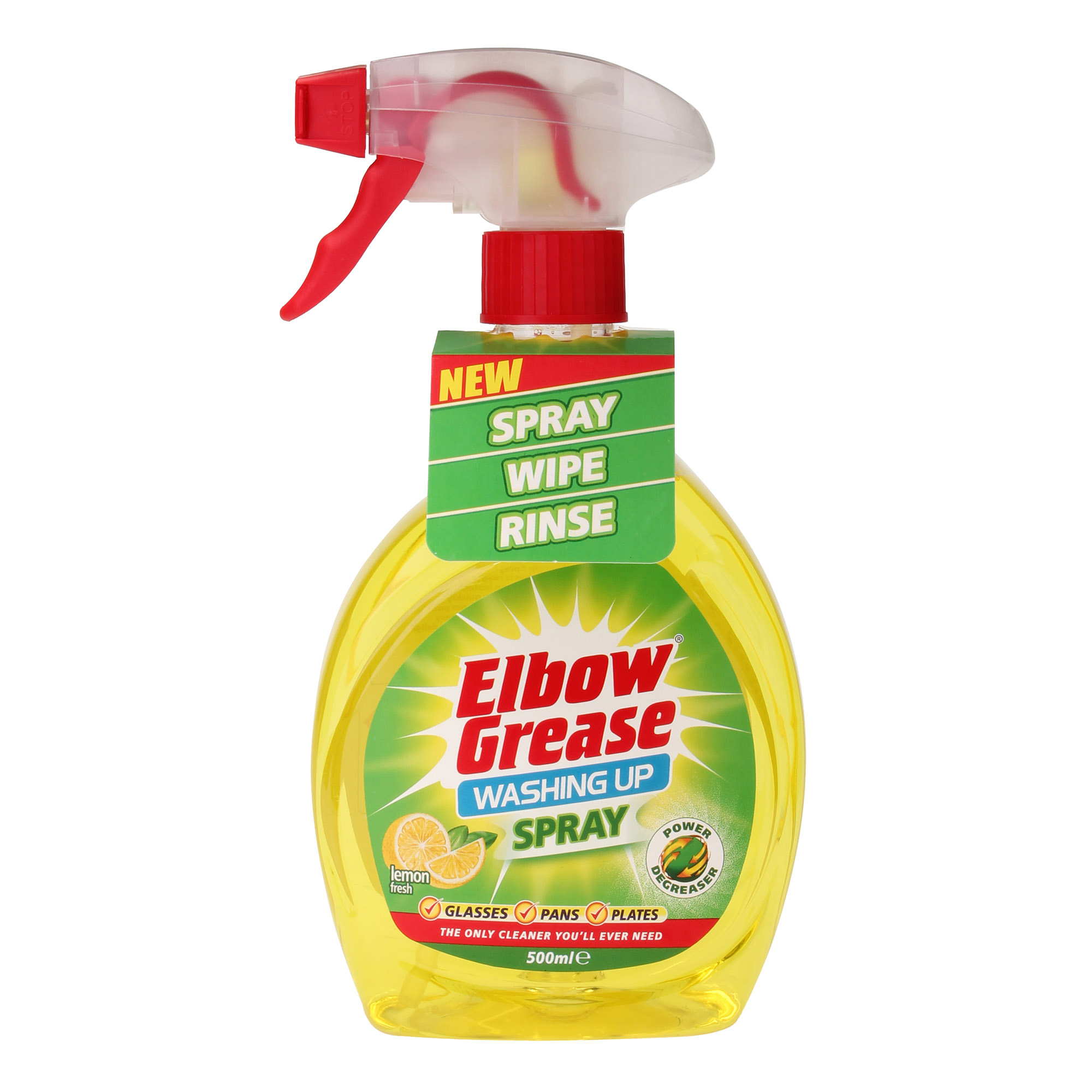 Elbow grease cleaner store