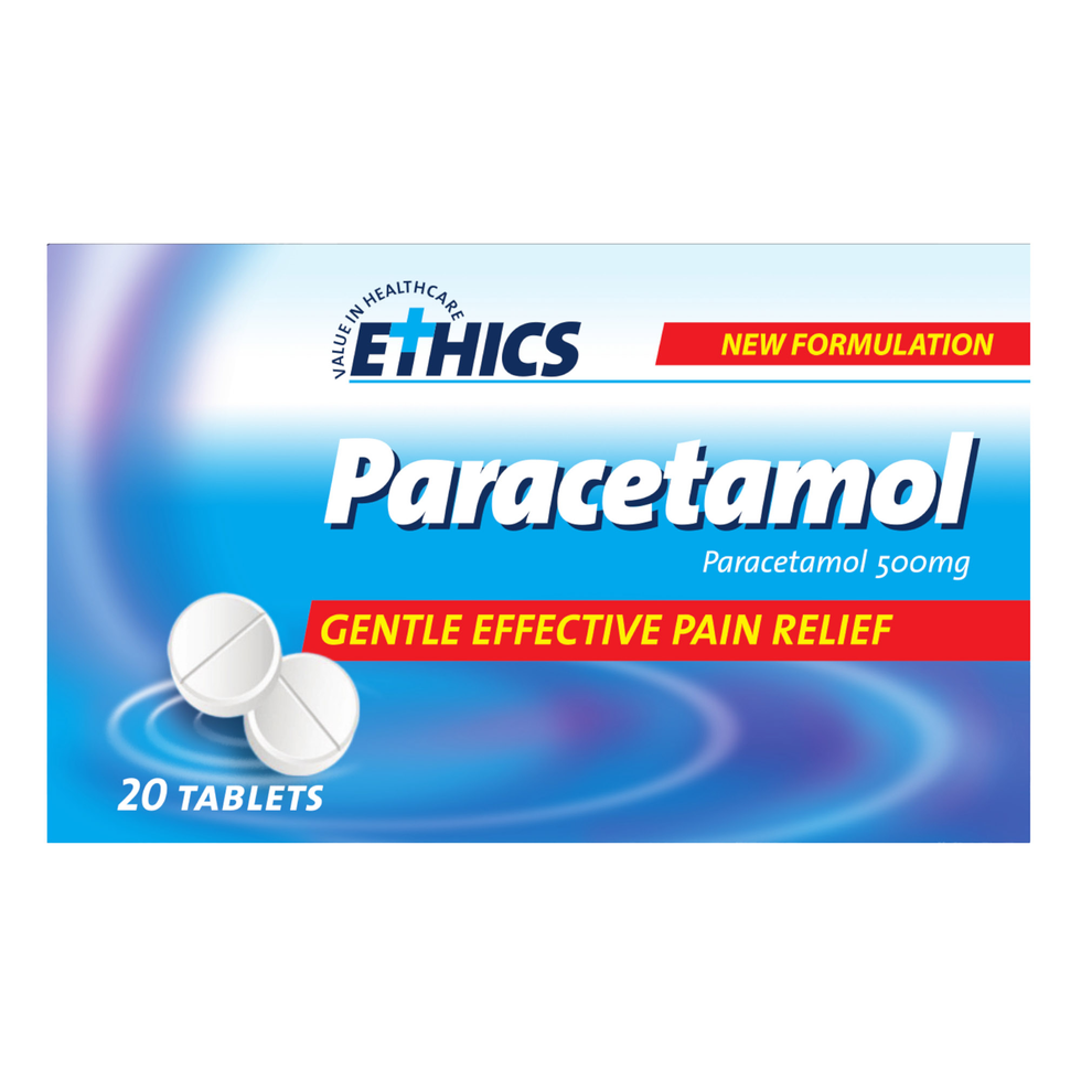 Ethics Paracetamol Round Tablets 500mg 20pk | Health & Beauty