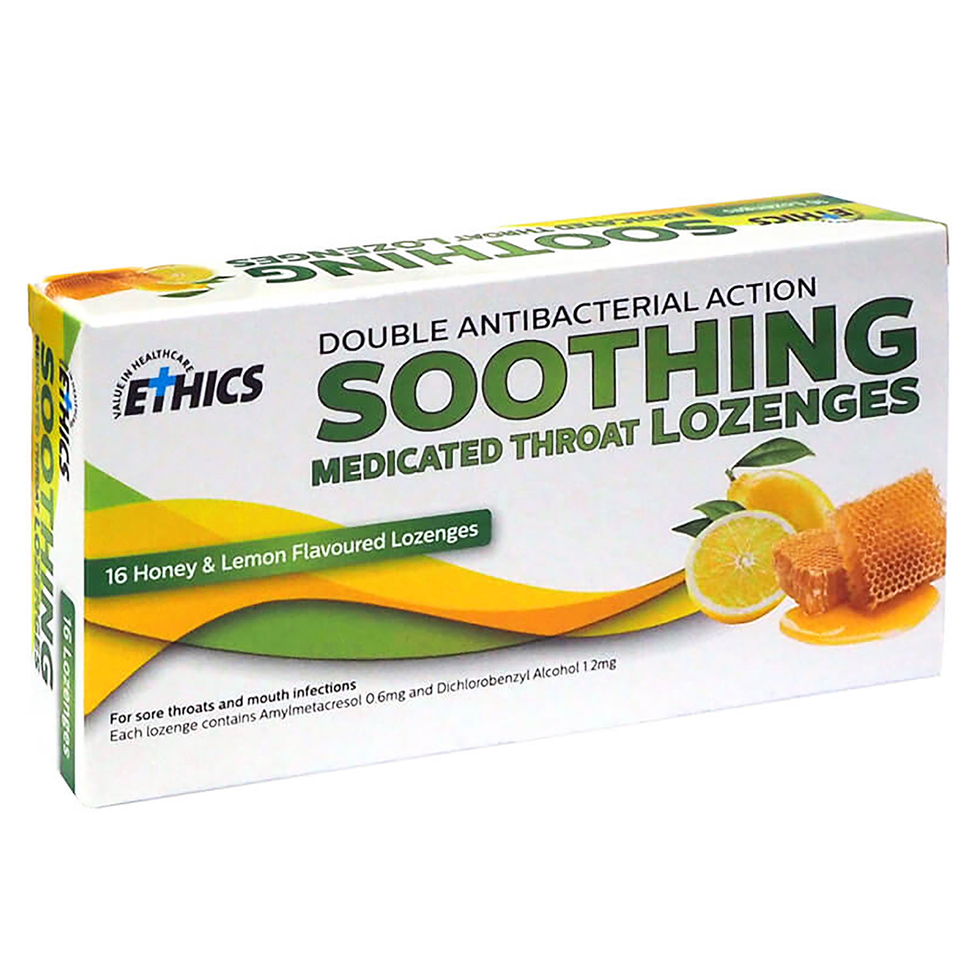 Ethics Soothing Lozenges 16pk | Health & Beauty | Crackerjack