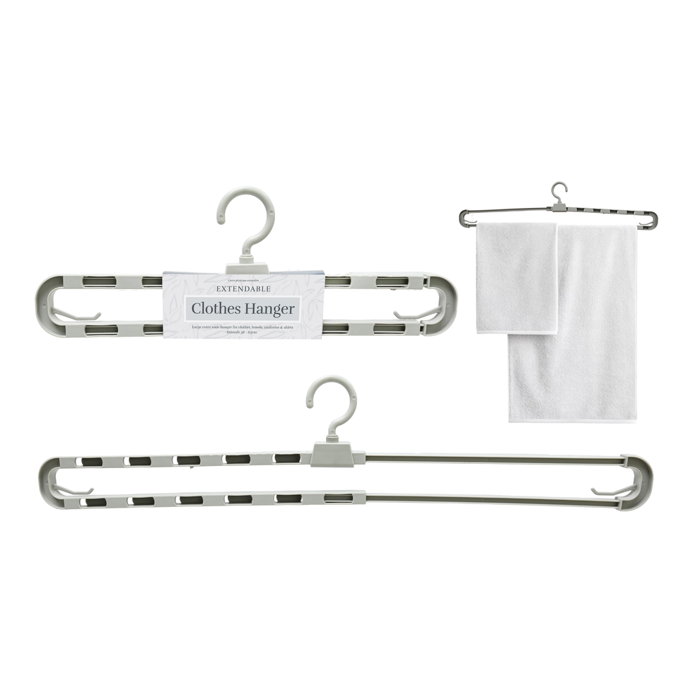 Extendable Towel Clothes Hanger 45cm | Household | Crackerjack