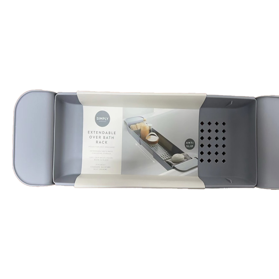 Extendable Over Bath Rack Grey | Home | Crackerjack