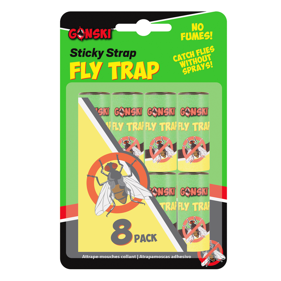 Sticky Strap Fly Trap 8pk | Household | Crackerjack