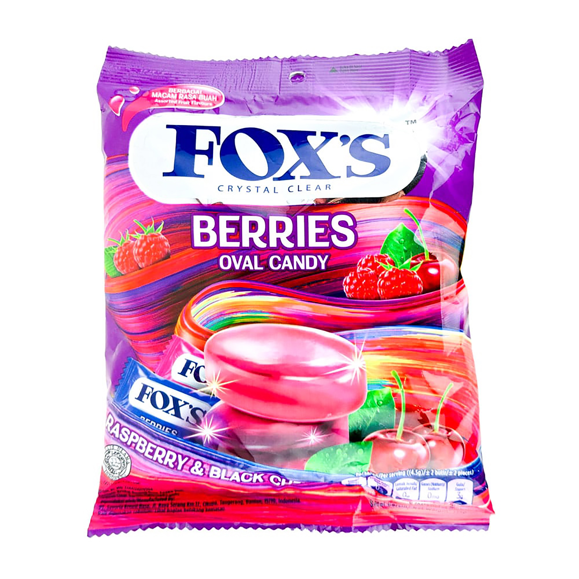 Fox s Berries Candy 125g Confectionery Crackerjack