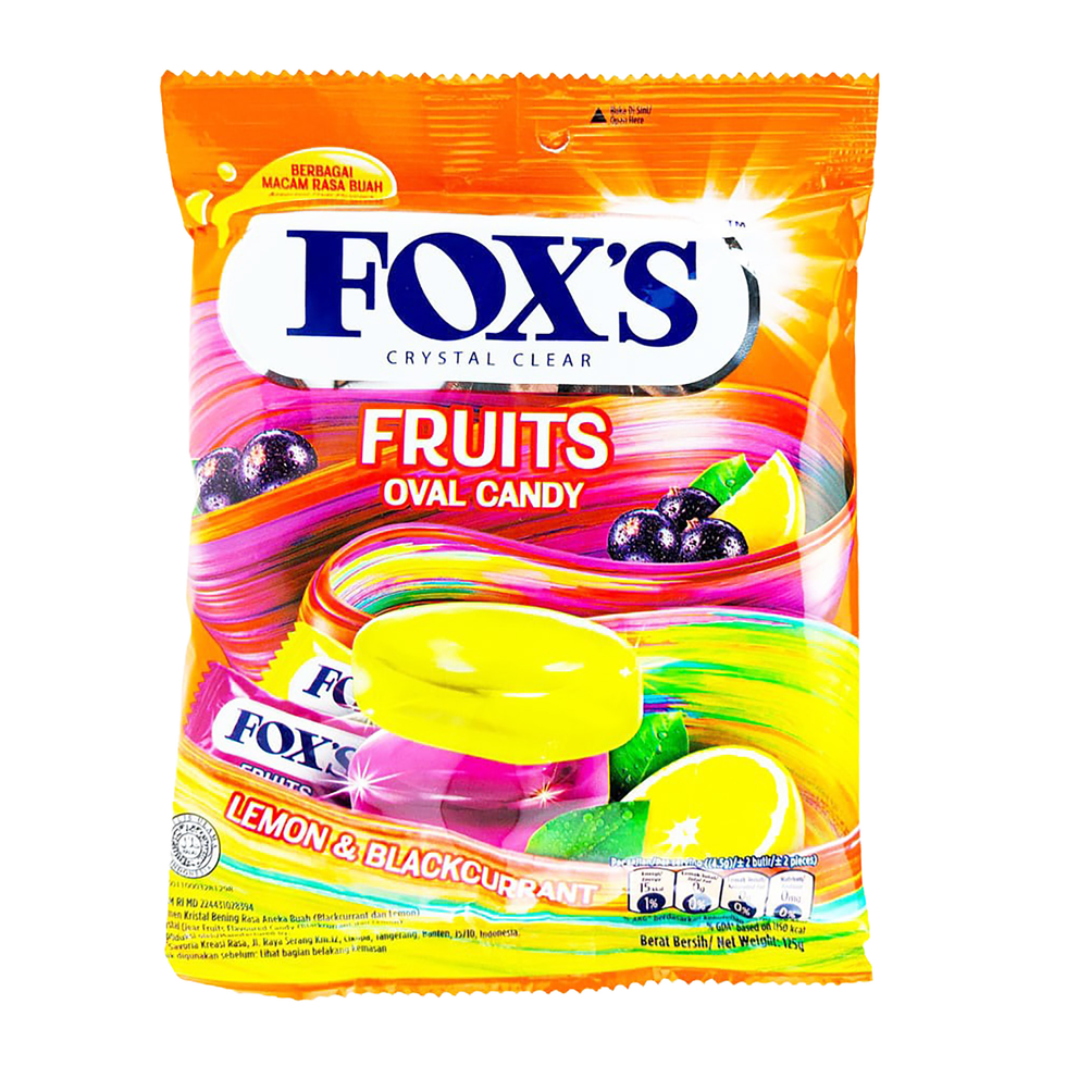 Fox's Fruits Candy 125g | Confectionery | Crackerjack