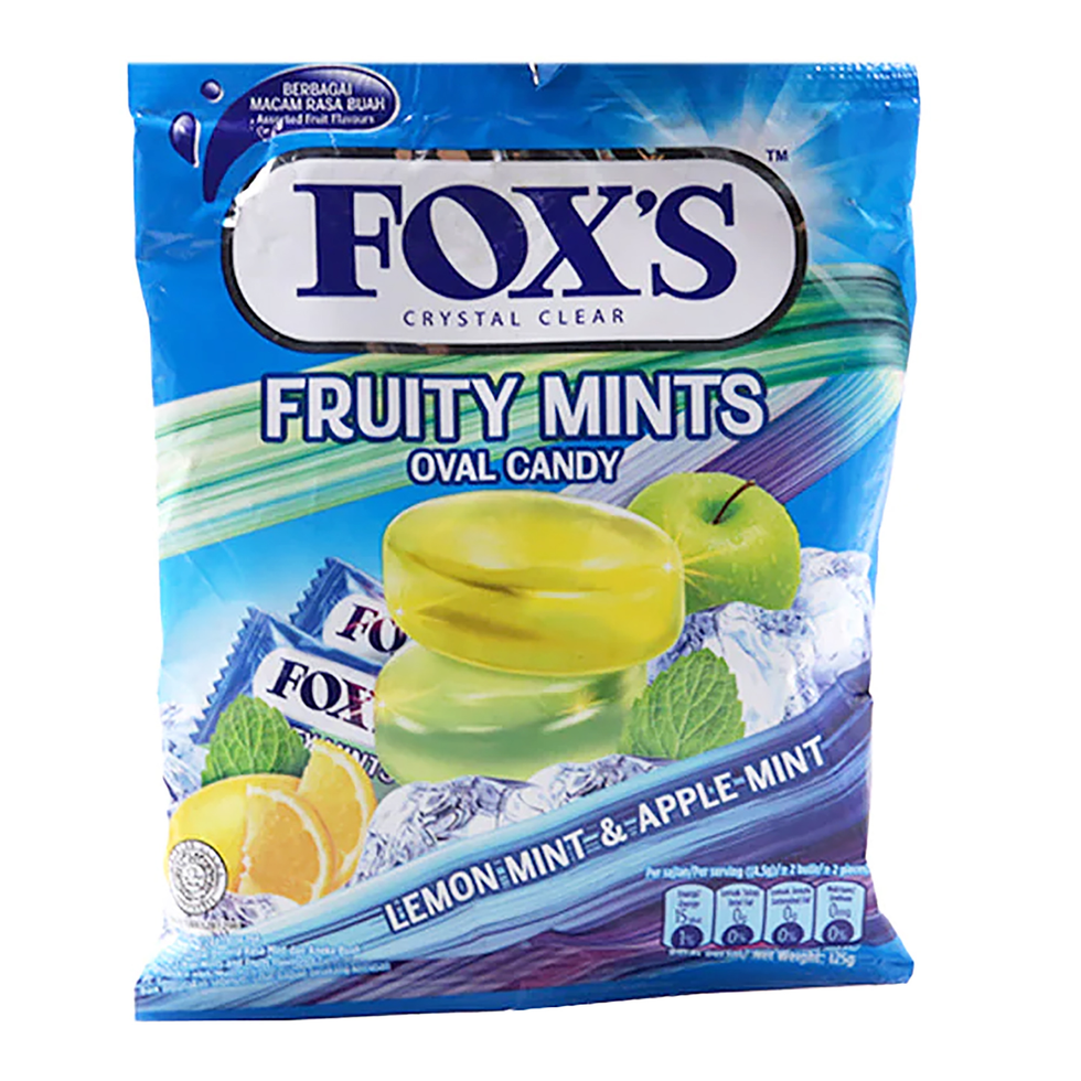 Fox's Fruity Mint Candy 125g | Confectionery | Crackerjack