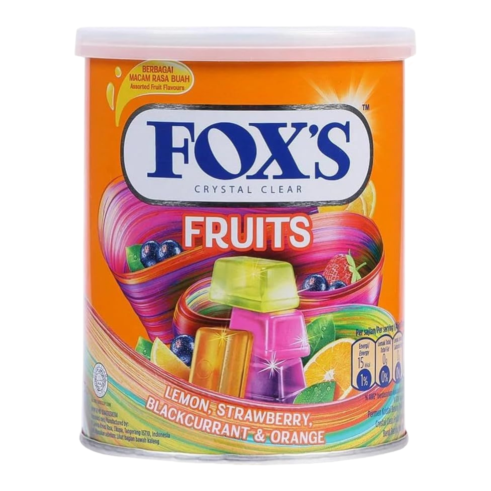 Fox's Tin Candy Fruit 180g | Confectionery | Crackerjack
