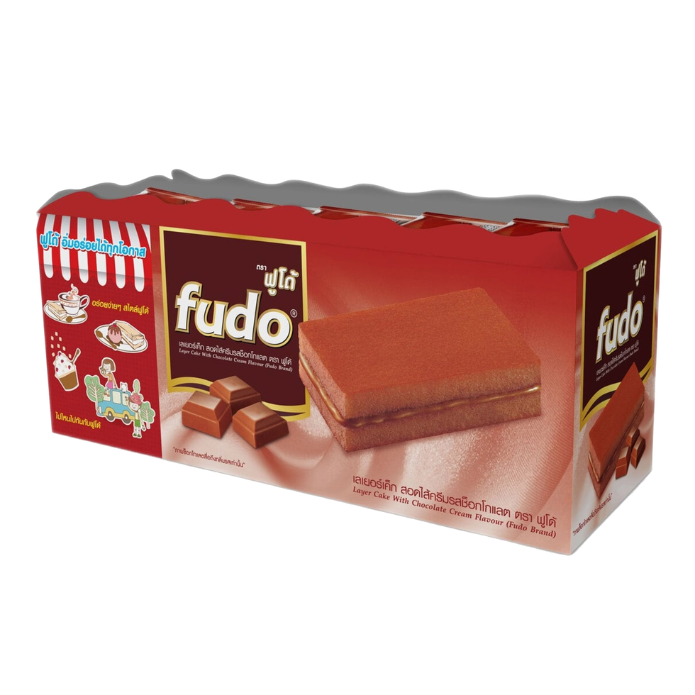 Fudo Layer Cake Chocolate 24pk | Grocery | Crackerjack
