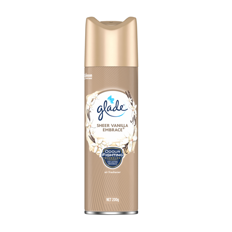 Glade Air Freshner Sheer Vanilla Embrace 200g | Household