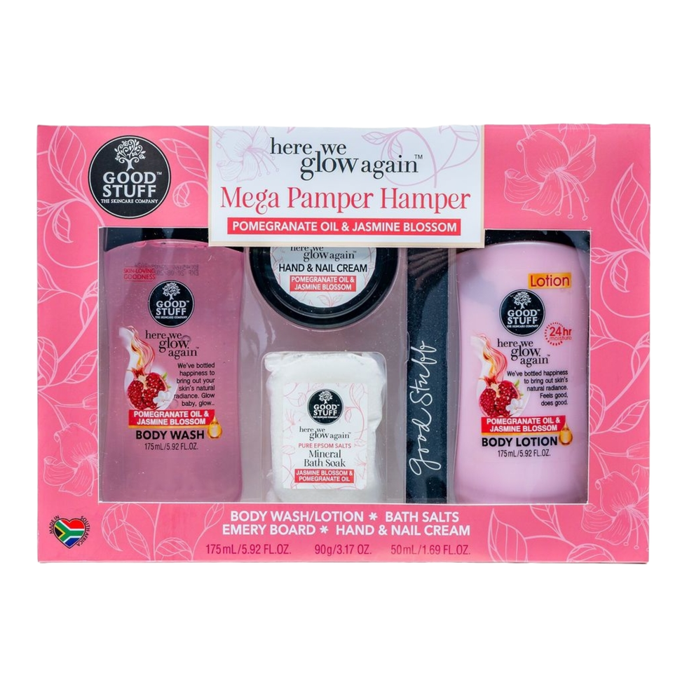 Mega Pamper Hamper Here We Glow Again | Health & Beauty