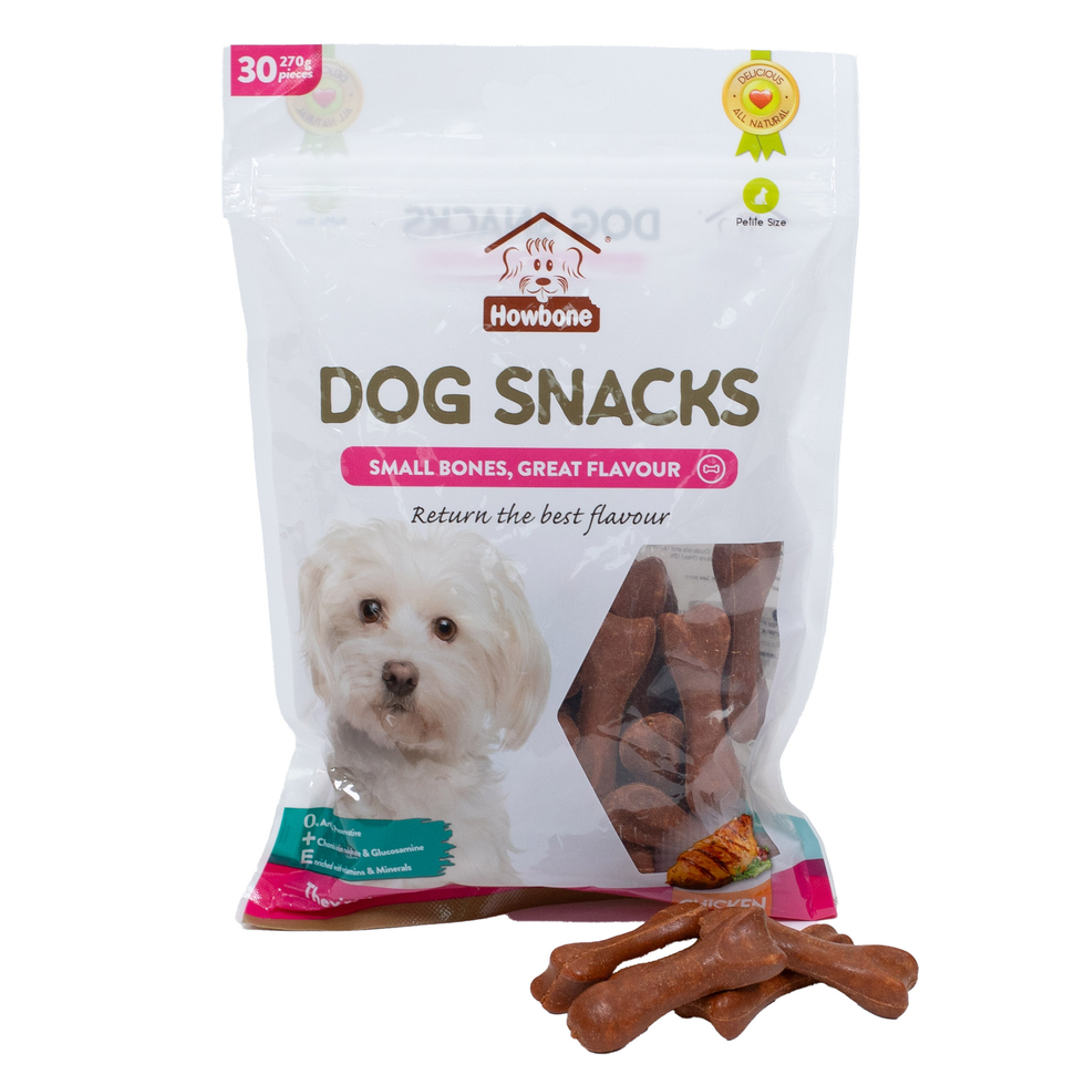 Howbone Dog snacks Mini Bone Chicken Flavour 270g 30pc | Pet