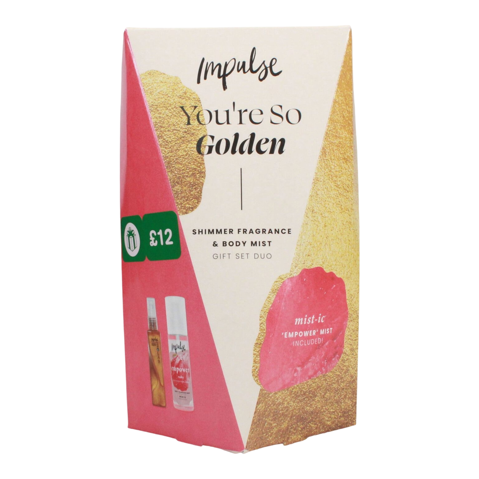 Impulse Shimmer Fragrance & Body Mist Gift Set 2pc | Health & Beauty