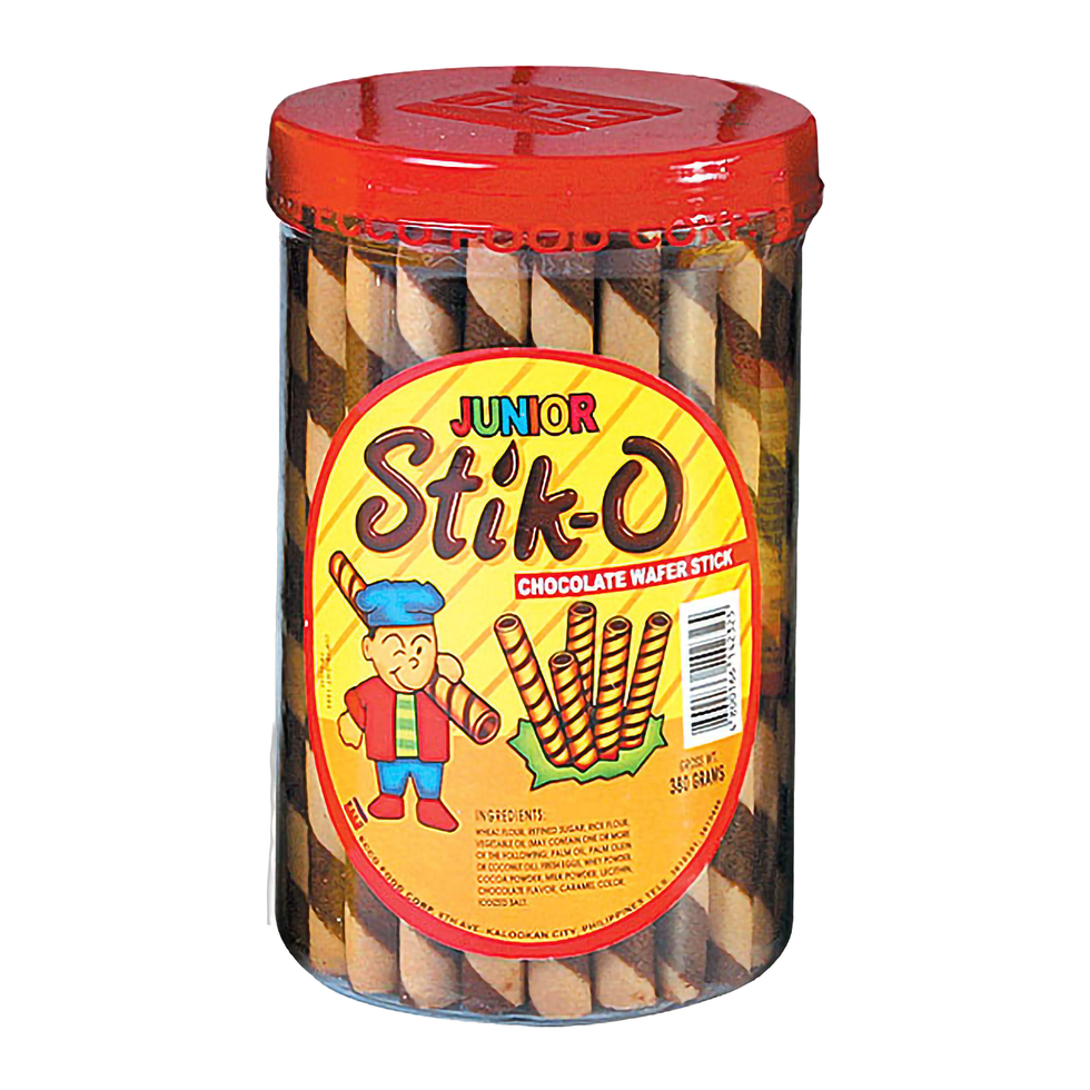 Junior Stik-O Wafer Stick Chocolate 380g | Grocery