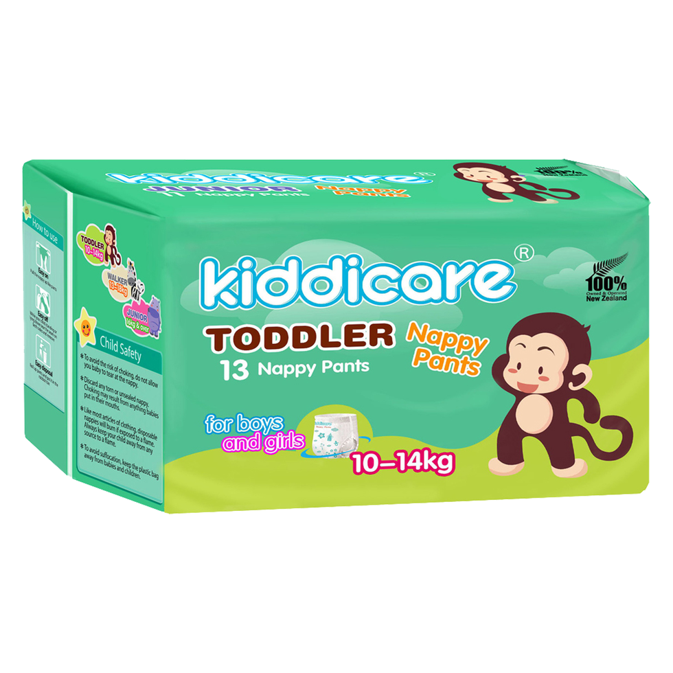 Kiddicare Nappy Pants Toddler 10 - 14kgs 13pk | Health & Beauty