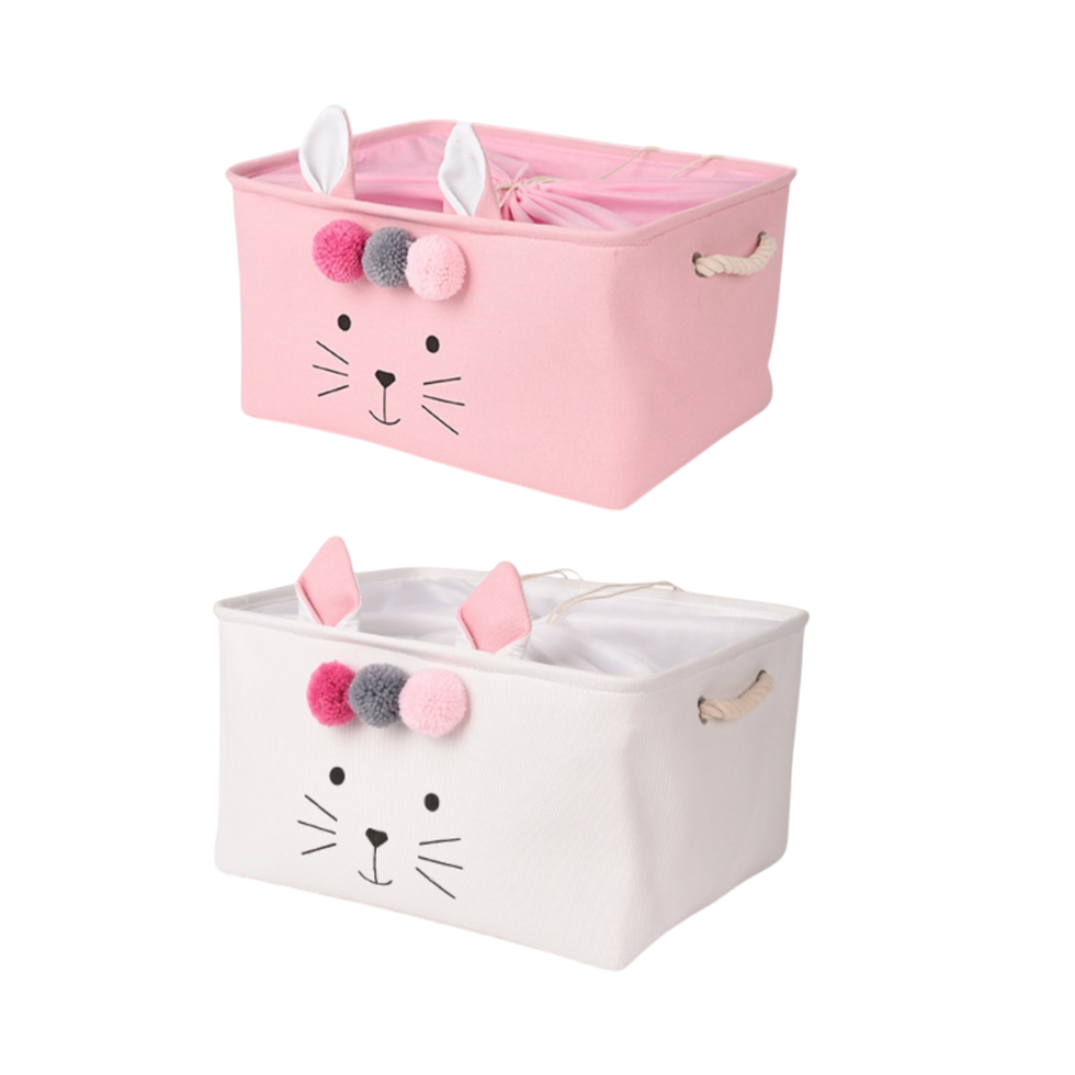 Kids Storage Basket with Bunny Ears Assorted | Furniture