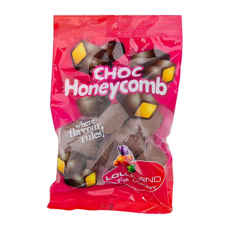 Lolliland Fun Makers Chocolate Honeycomb 110g | Lollies | Product