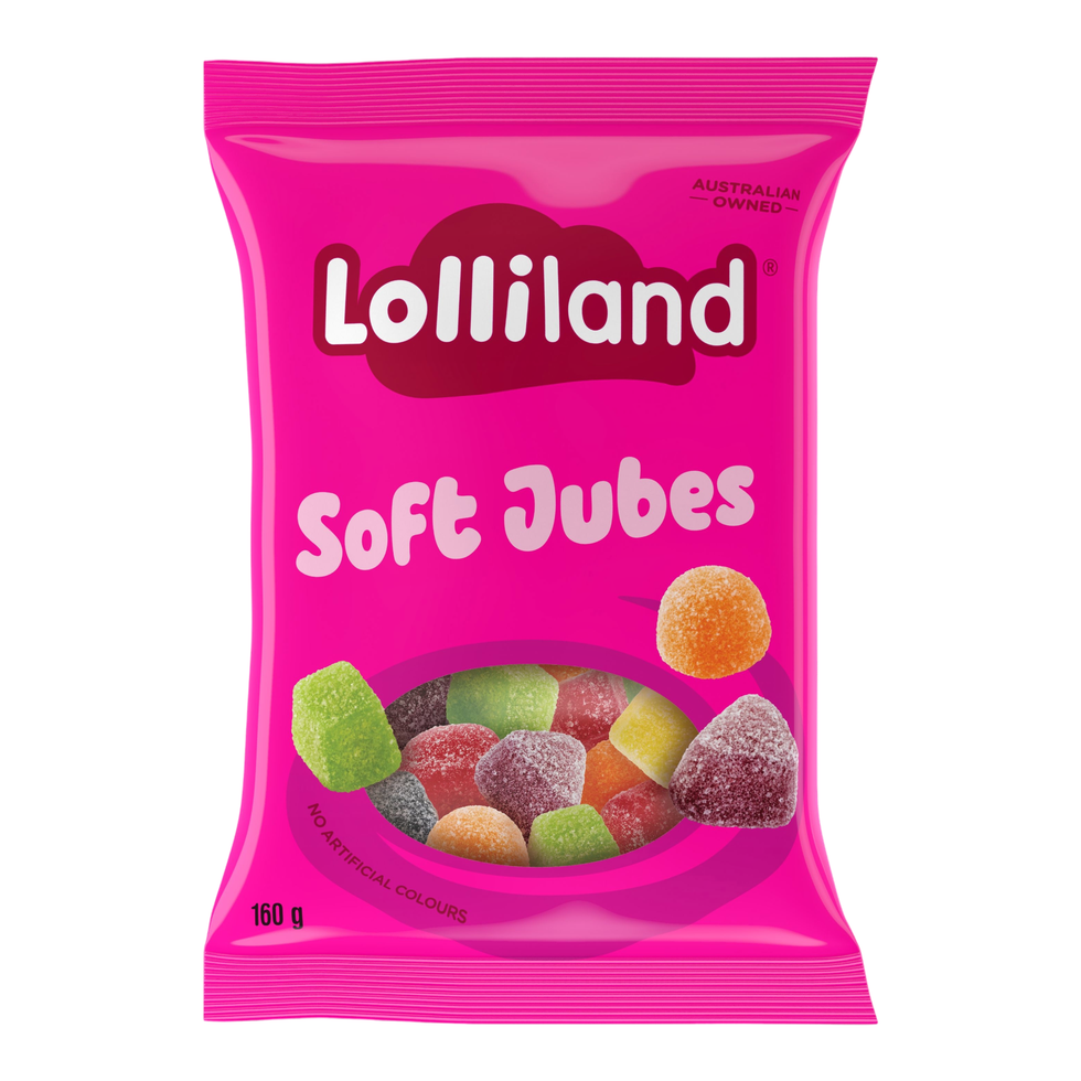 Lolliland Fun Makers Soft Jubes 160g | Confectionery