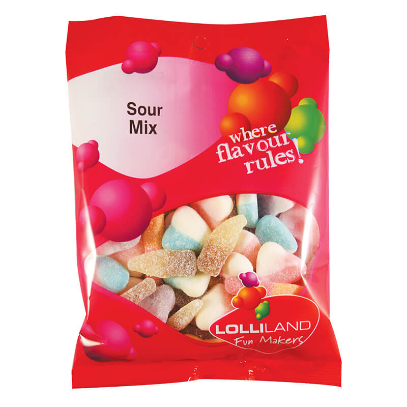 Lolliland Fun Makers Sour Mix 140g | Lollies | Product