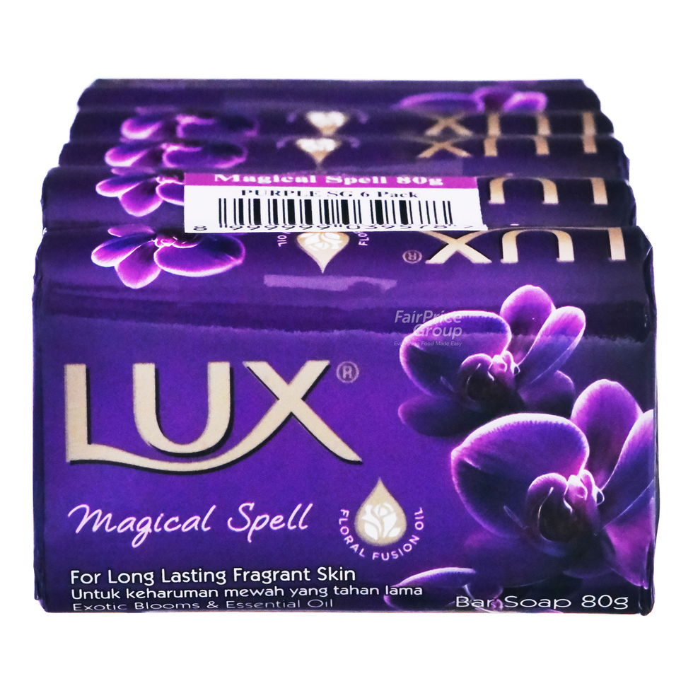 Lux Bar Soap Magic Spell 80g 6pk | Health & Beauty