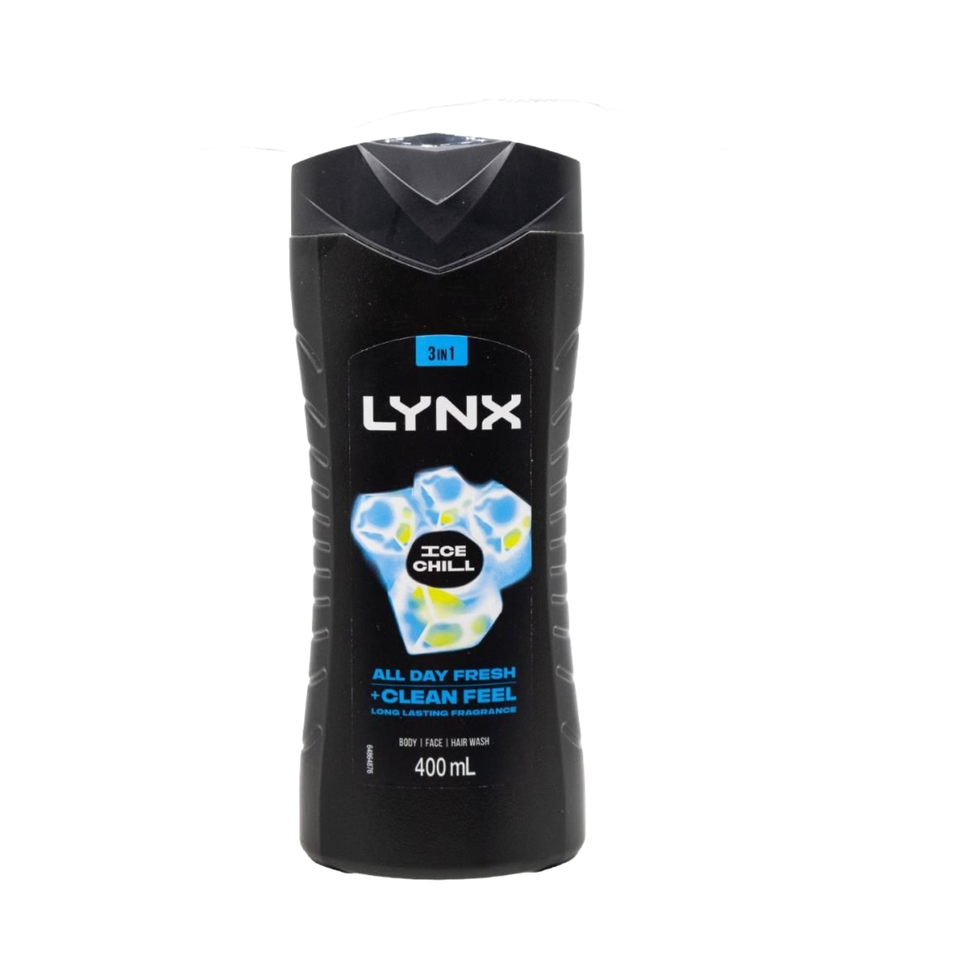 Lynx 3 in 1 All Day Fresh Ice Chill 400ml | Health & Beauty