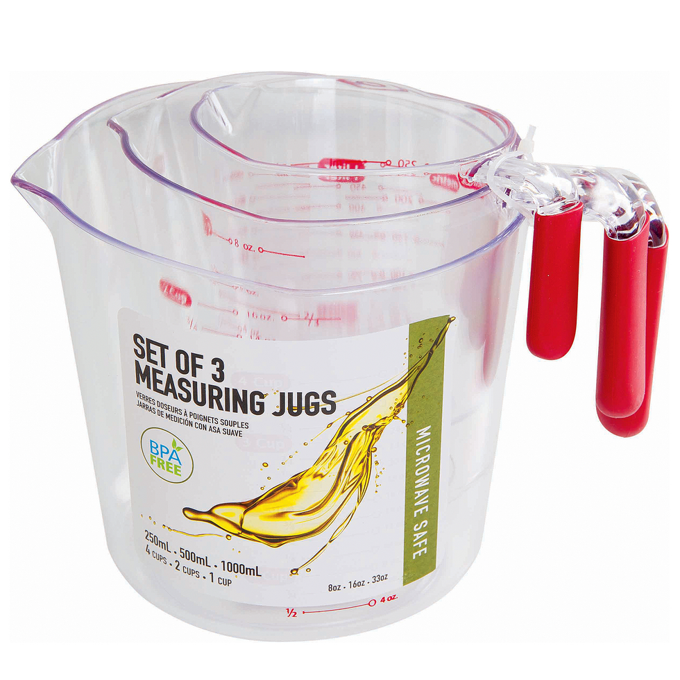 Measuring Jugs Set 3pc | Home | Crackerjack