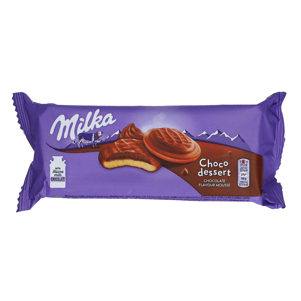 Milka Choco Dessert Chocolate Mousse Cookies 128g | Grocery